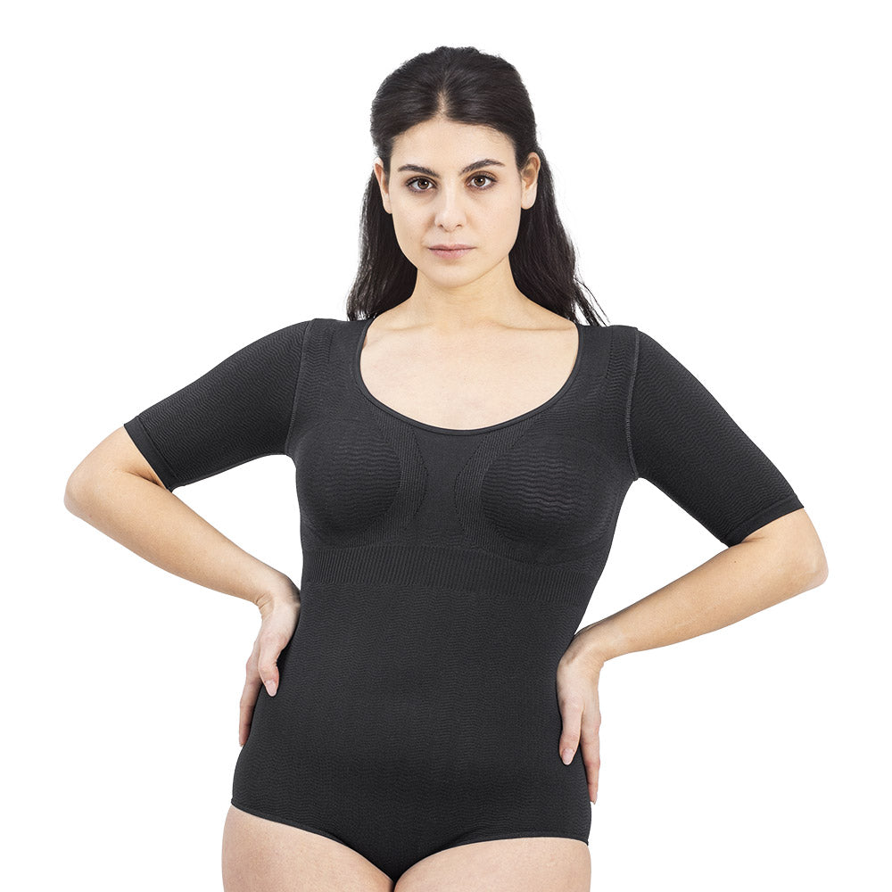 Active Massage Compression Bodysuit with Built in Bra | Solidea U.S.