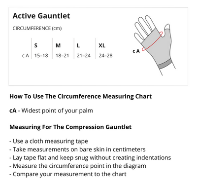 Active Massage Compression Gauntlet | Solidea U.S.